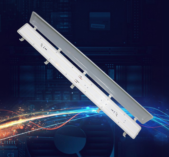 4 Foot Tube Waterproof Led Light Fixtures Weather Proof Light Fixture ...
